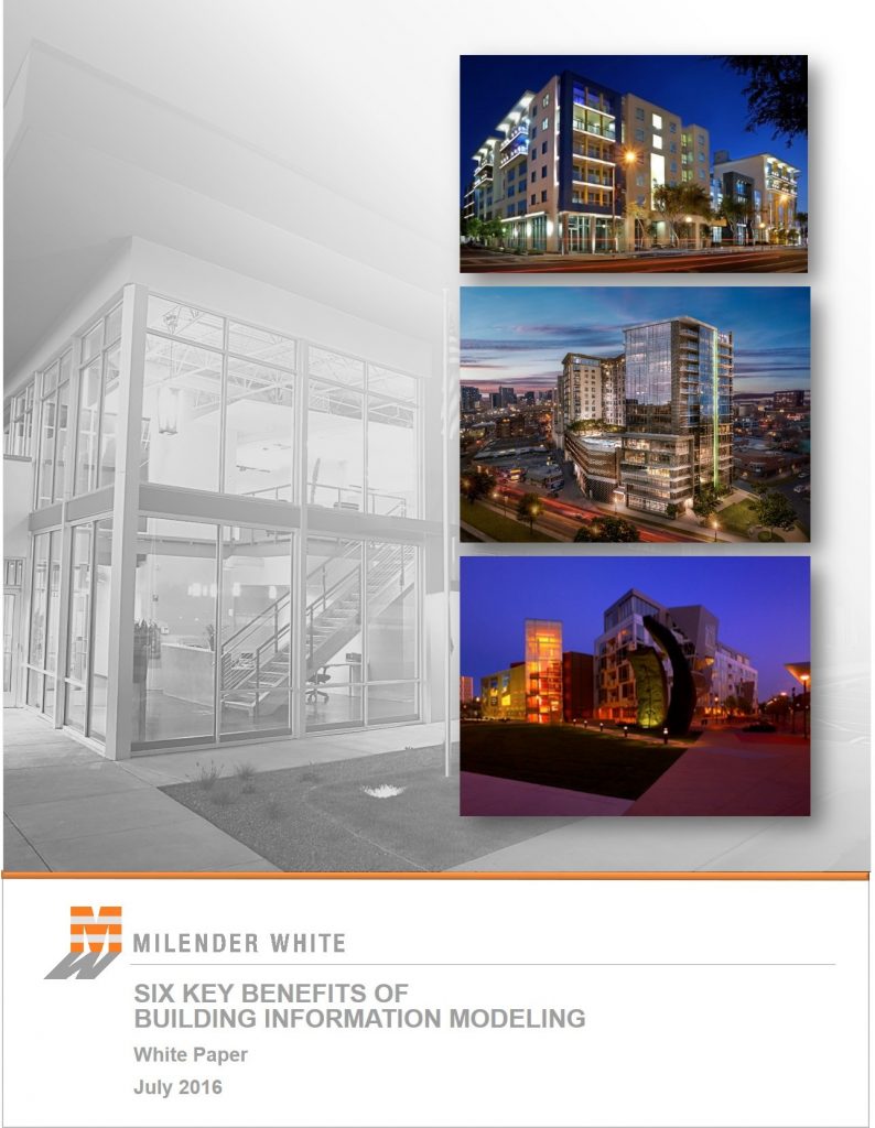 Six Key Benefits of Building Information Modeling | Milender White